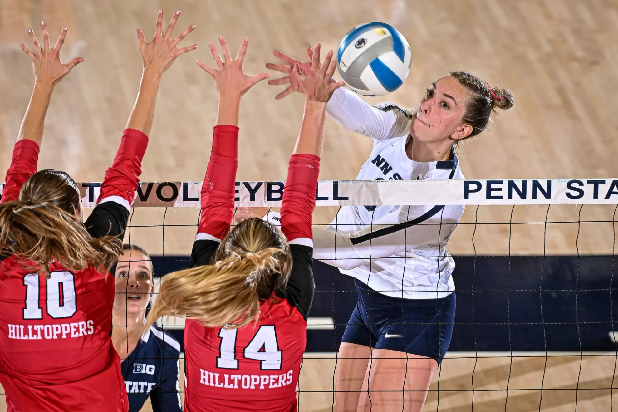 Mruzik Records 1,000th Kill in No. 14 Penn State's Sweep of Colgate ...