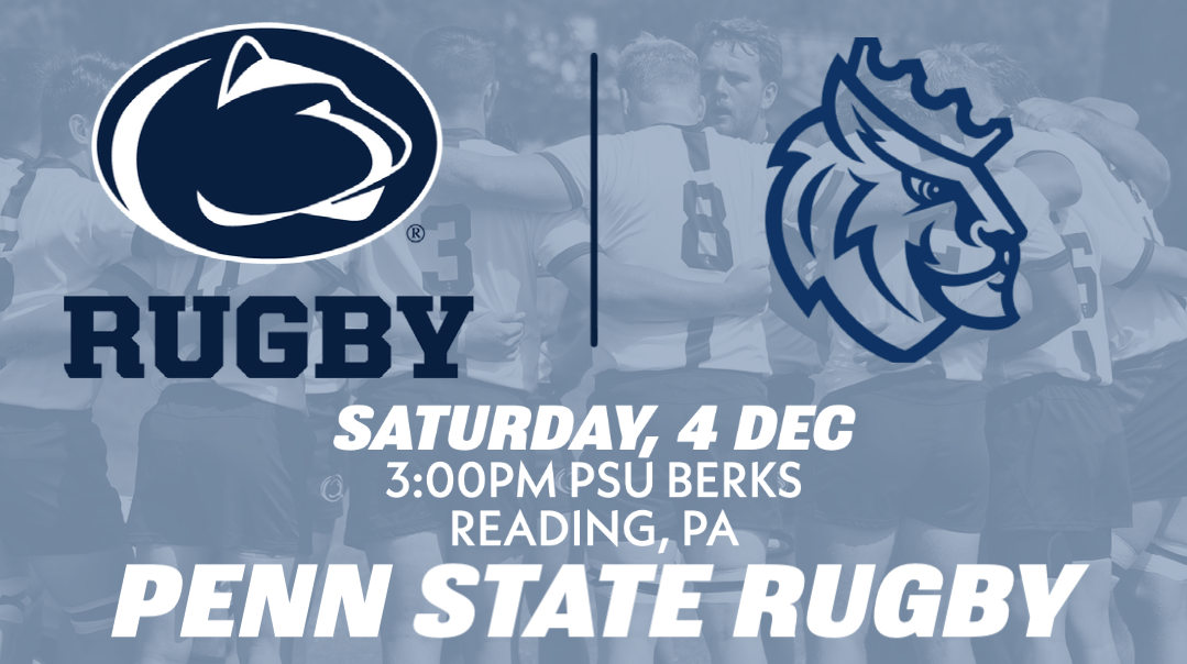 Men's Rugby take on Queens in NCR Semi-Final - Penn State - Official ...