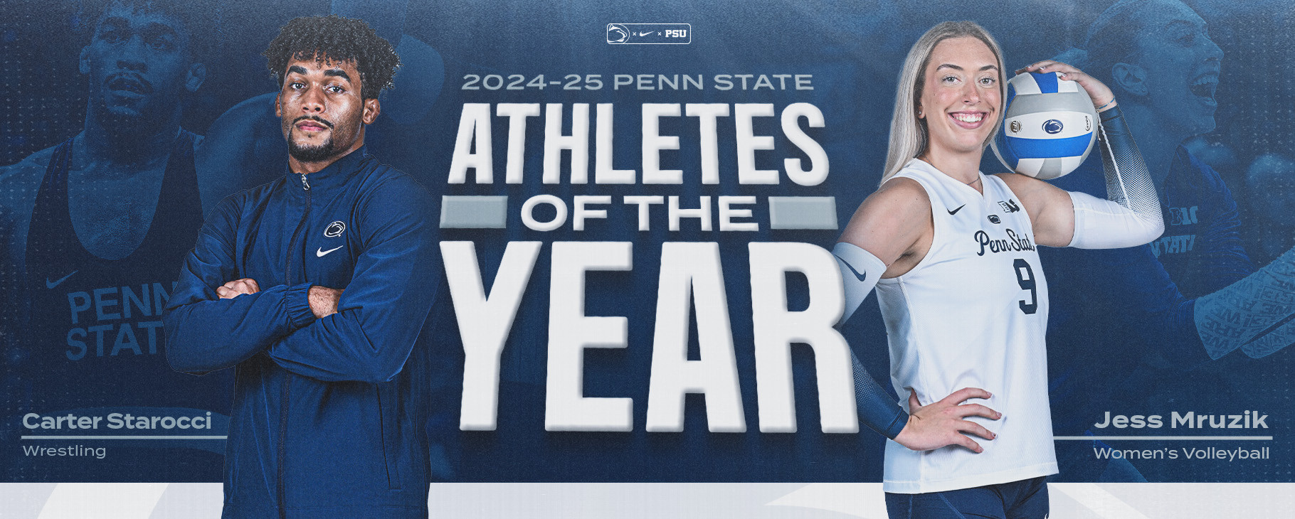 Mruzik, Starocci Named Penn State Athletes of the Year - Penn State ...
