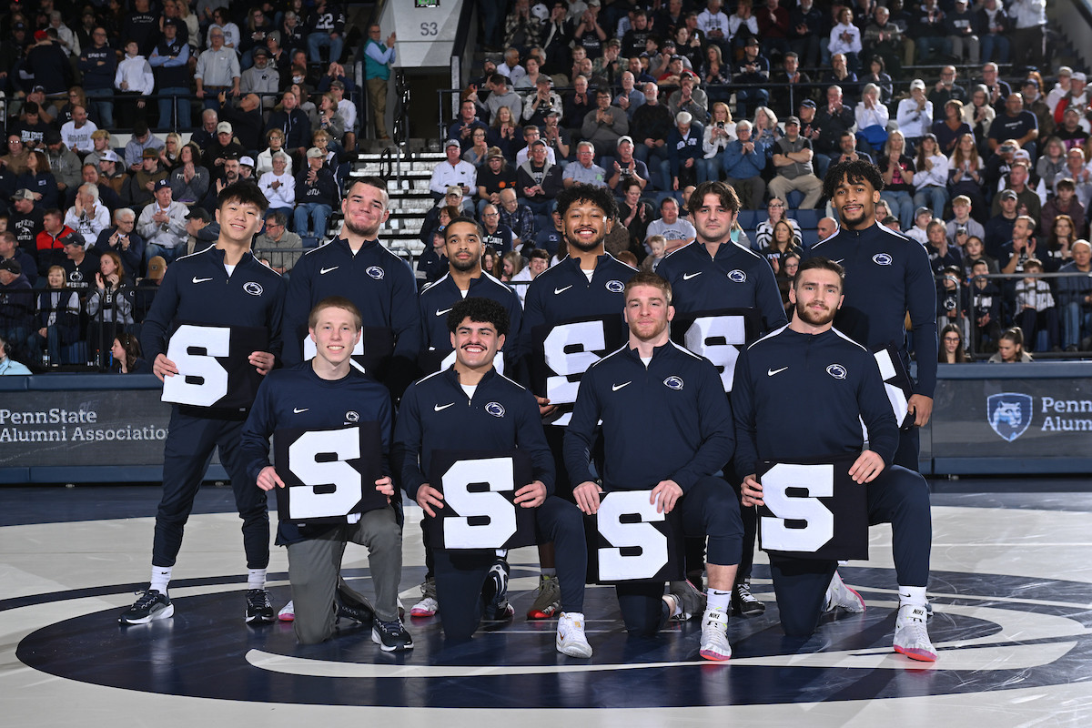 Penn State Wrestling Takes Down American 50-3 in Season Dual Finale - Penn State - Official ...
