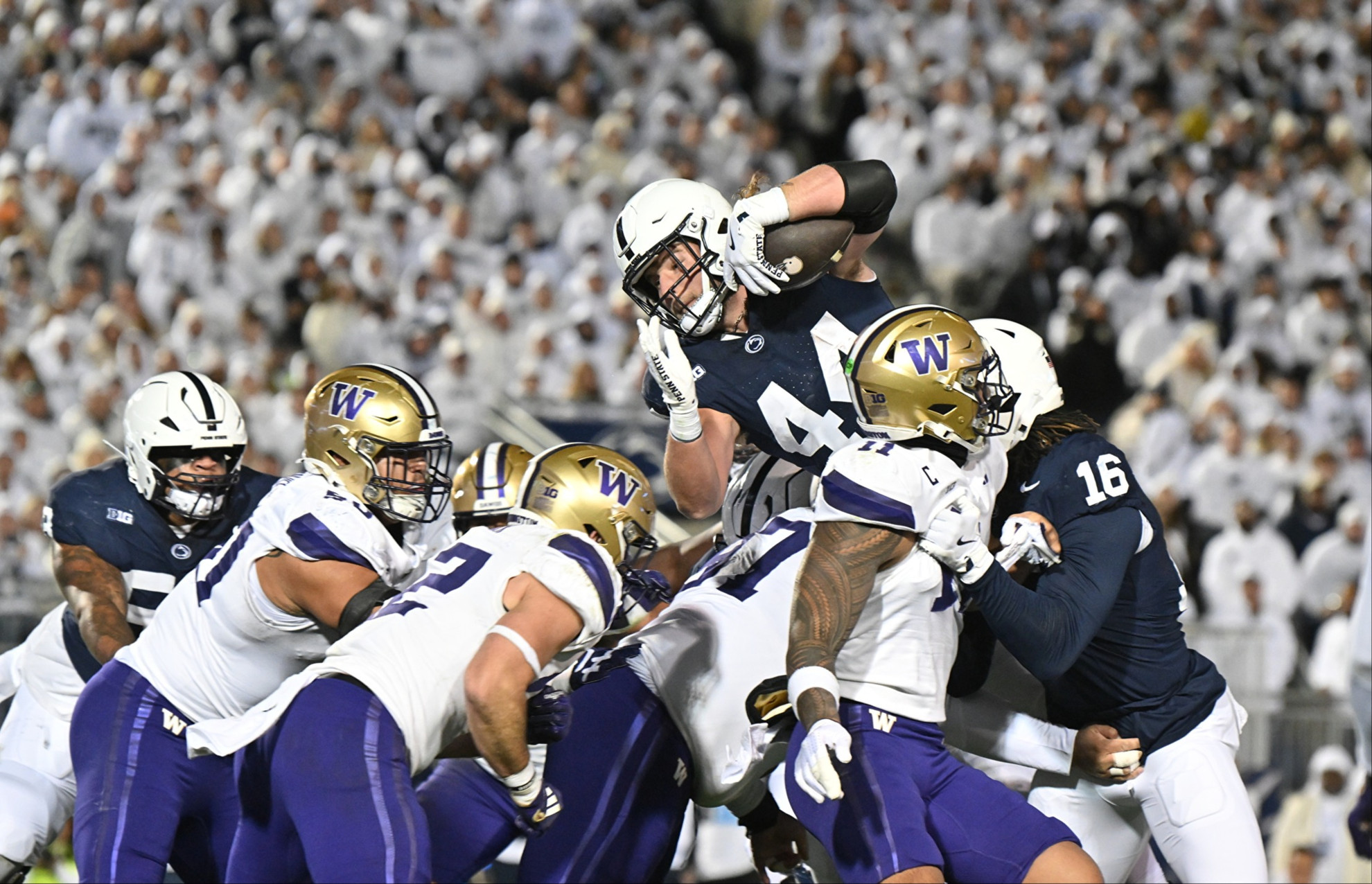 Postgame Notes: No. 6 Penn State vs. Washington - Penn State - Official ...
