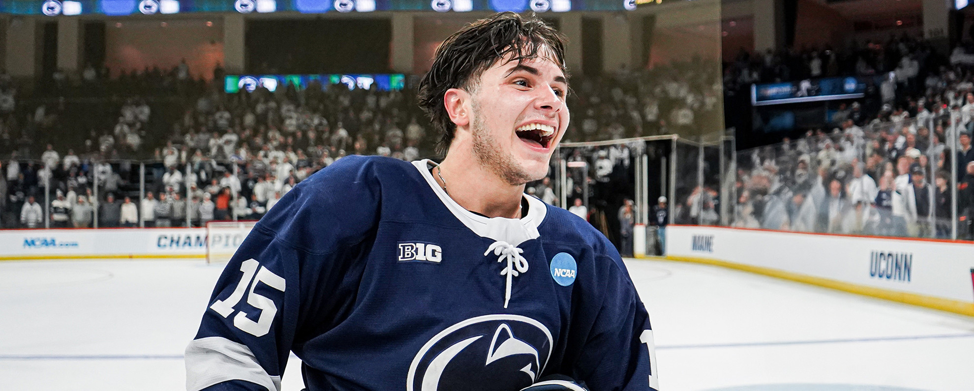 Cerrato Goes 49th Overall in Second Round of the 2025 NHL Draft - Penn ...