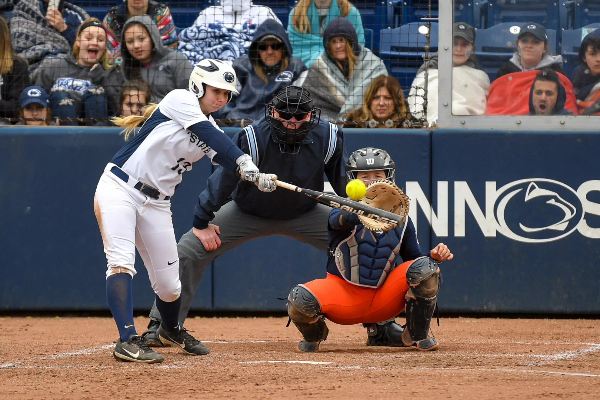 Johnson Shines as Penn State Sets Attendance Record - Penn State ...