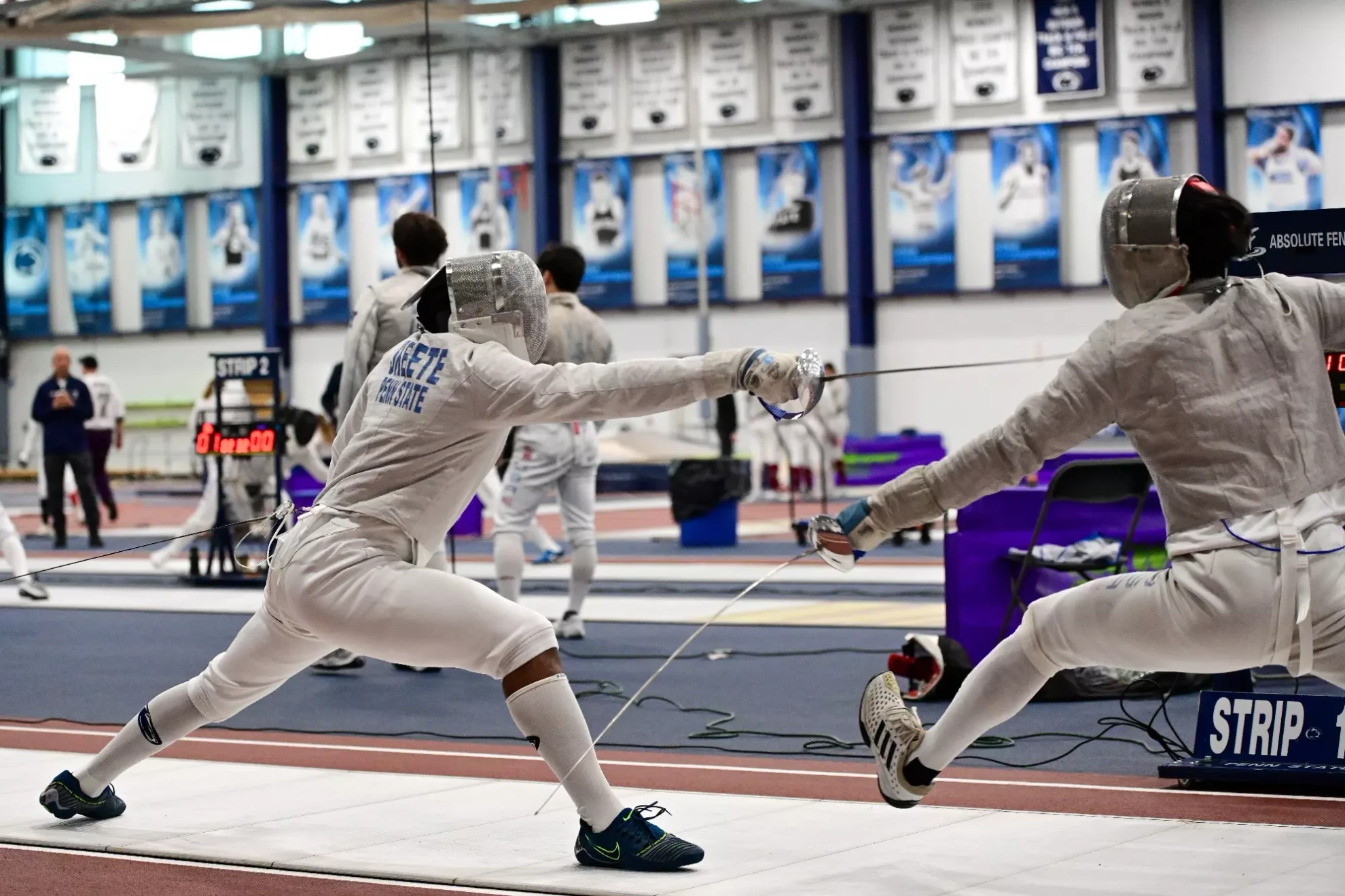 First Day of Men’s Fencing NCAA Championships Complete - Penn State ...