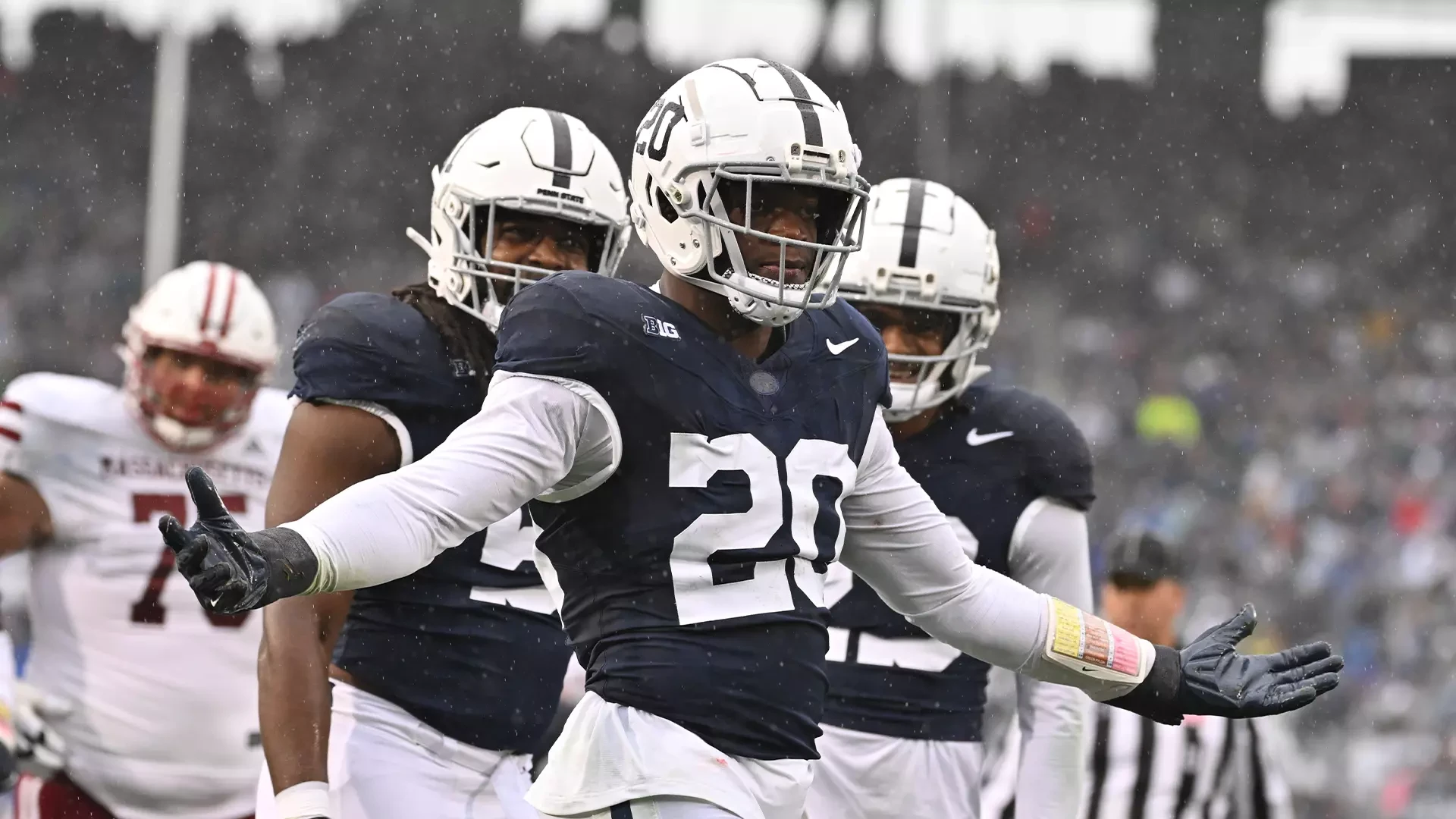 No. 6/5 Penn State Defeats UMass in 103rd Homecoming Game, 63-0 - Penn ...
