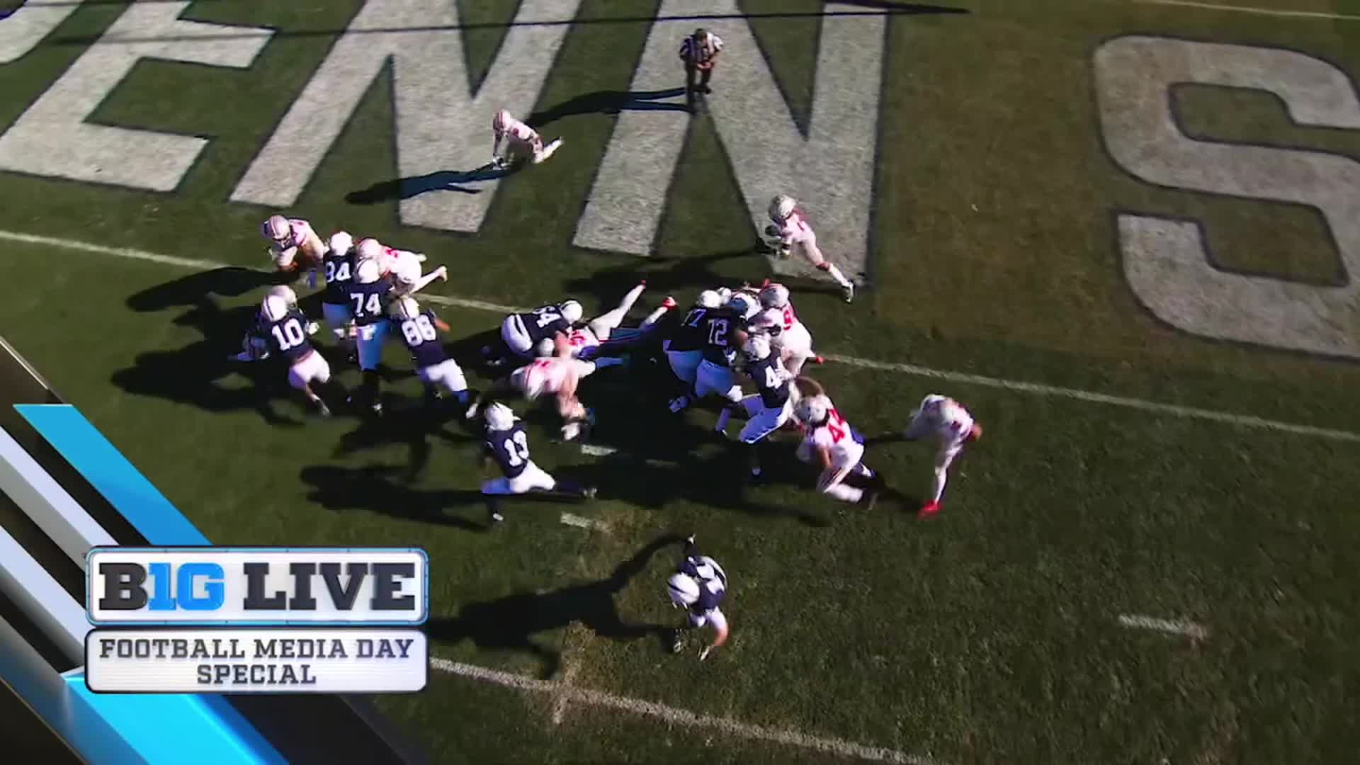 Keaton Ellis, Olumuyiwa Fashanu, and Adisa Isaac | 2023 Big Ten Media ...